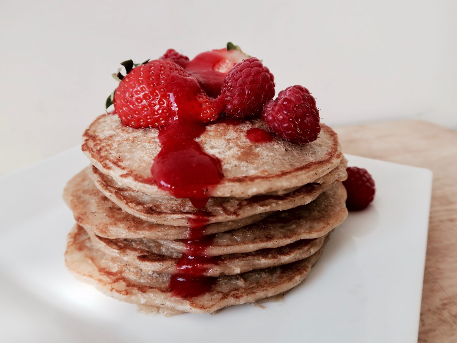 Berry Bright Blinis Recipe | Curiously Conscious